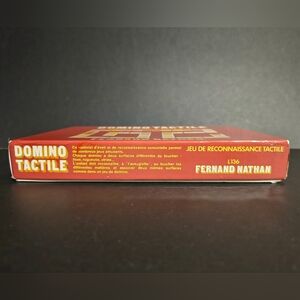 Fernand Nathan | Games | Vintage 7s Tactile Domino Puzzle Game Designed ...